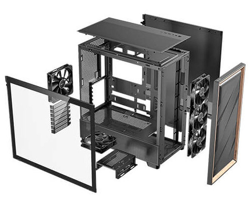 Antec Flux - Noir - Boîtier PC Antec sur Materiel.net