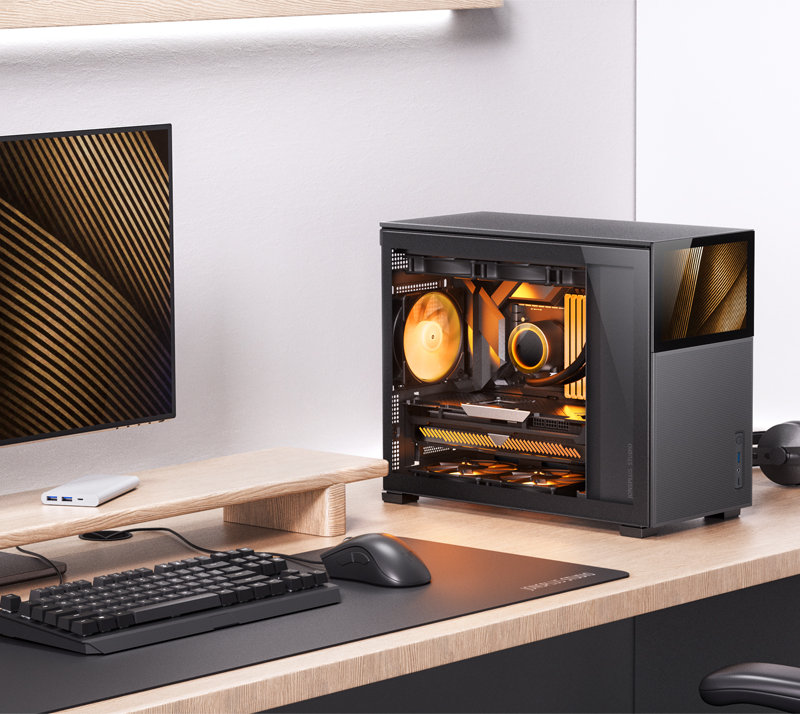 Jonsbo D31 Mesh Screen - Noir - Boîtier PC Jonsbo sur Materiel.net