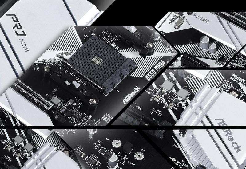 ASRock B550 Pro4 - Carte mère ASRock sur Materiel.net | OOP