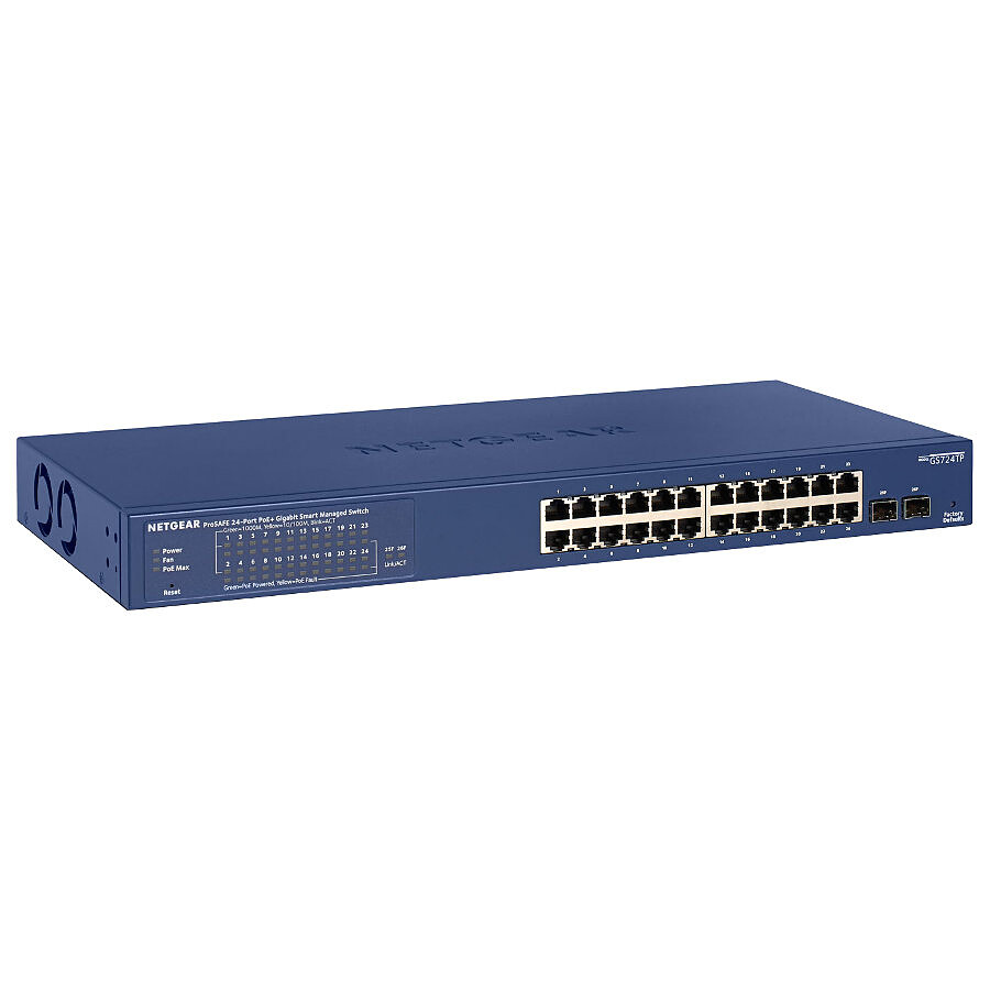 Netgear GS724TP v2 - Switch et Commutateur Netgear sur Materiel.net | OOP