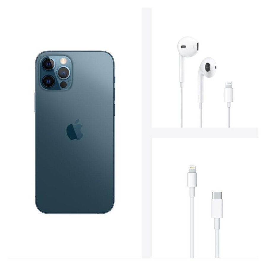 Apple iPhone 12 Pro (Bleu Pacifique) - 128 Go · Reconditionné ...