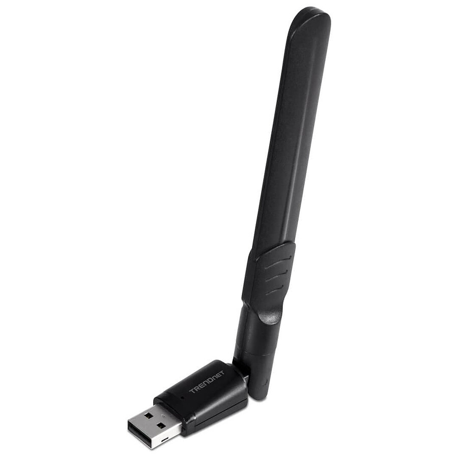 TRENDnet - Clé USB Wifi AC1200 double bande à gain élevé - Carte réseau TRENDnet sur Materiel.net