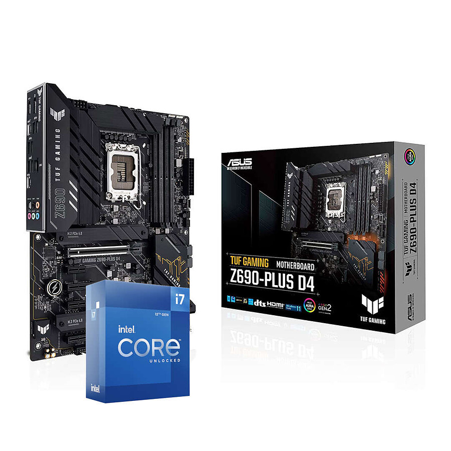 Intel Core i7 12700K - Asus Z690 - Kit upgrade PC Materiel.net sur Materiel.net | OOP