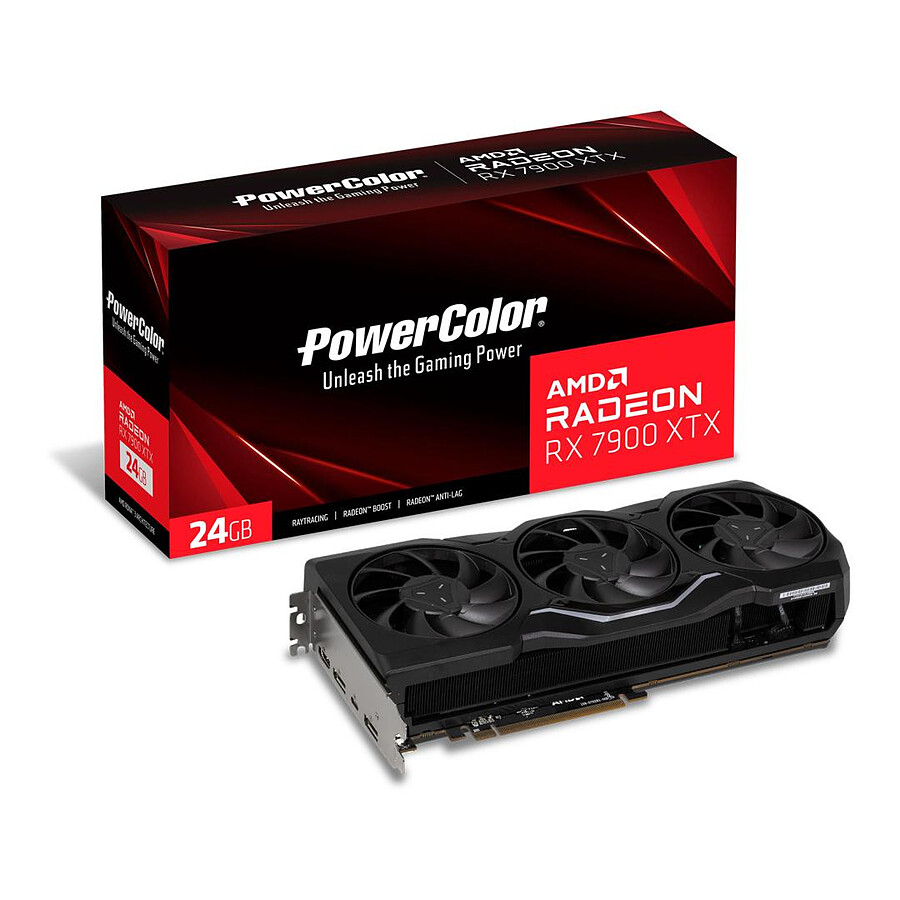 PowerColor Radeon RX 7900 XTX 24G - Carte graphique PowerColor sur ...