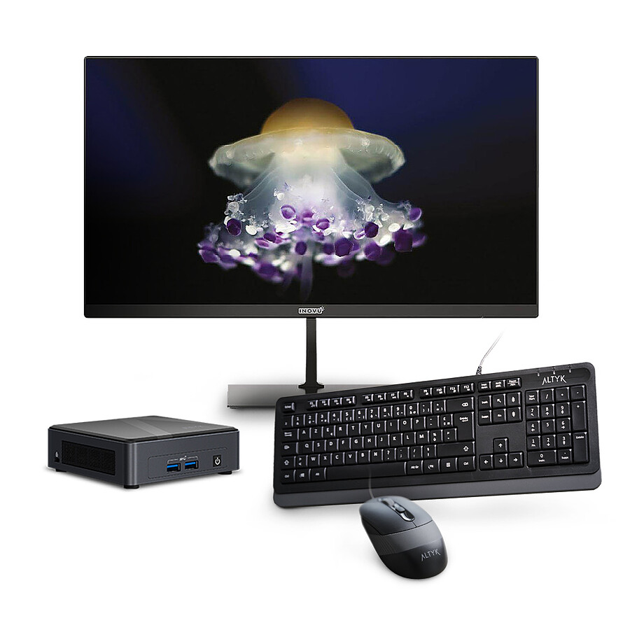 Altyk - Le Petit PC - F2-I38-N05 + Inovu MB27 Starter Pack - PC de ...