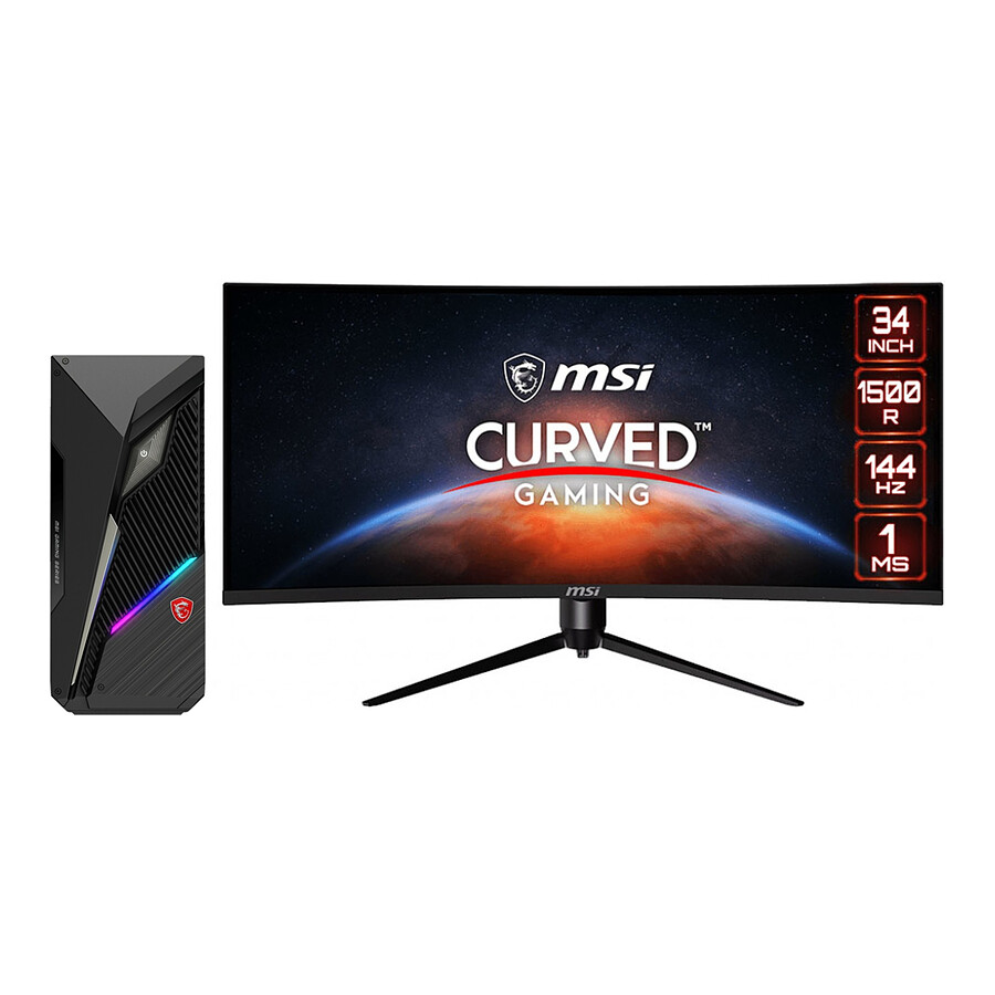 MSI MPG Infinite X2 14NUG7-448EU - Windows 11 + Ecran MSI MAG 342CQR - PC de bureau MSI sur ...