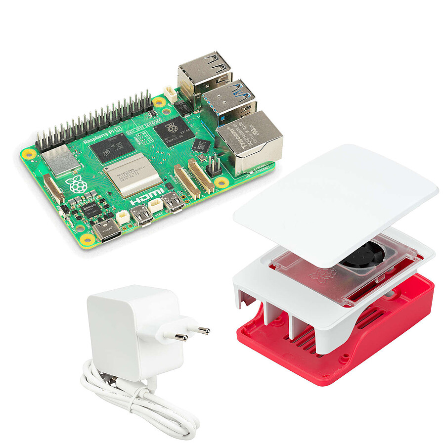 Raspberry Kit Raspberry Pi 5 Lite 8 Go - Raspberry Pi Raspberry sur Materiel.net | OOP