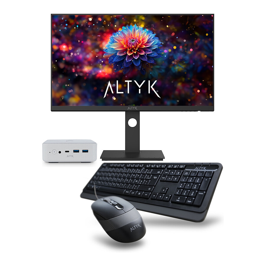 Altyk - Le Petit PC - F2-N10016-N05 + écran WQHD AQ27 Starter Pack - PC ...
