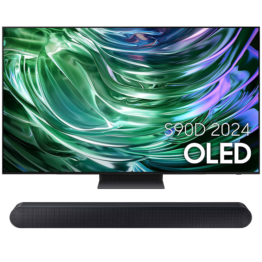 Samsung OLED TQ55S90D + HW-S50B - TV Samsung sur Materiel.net | OOP