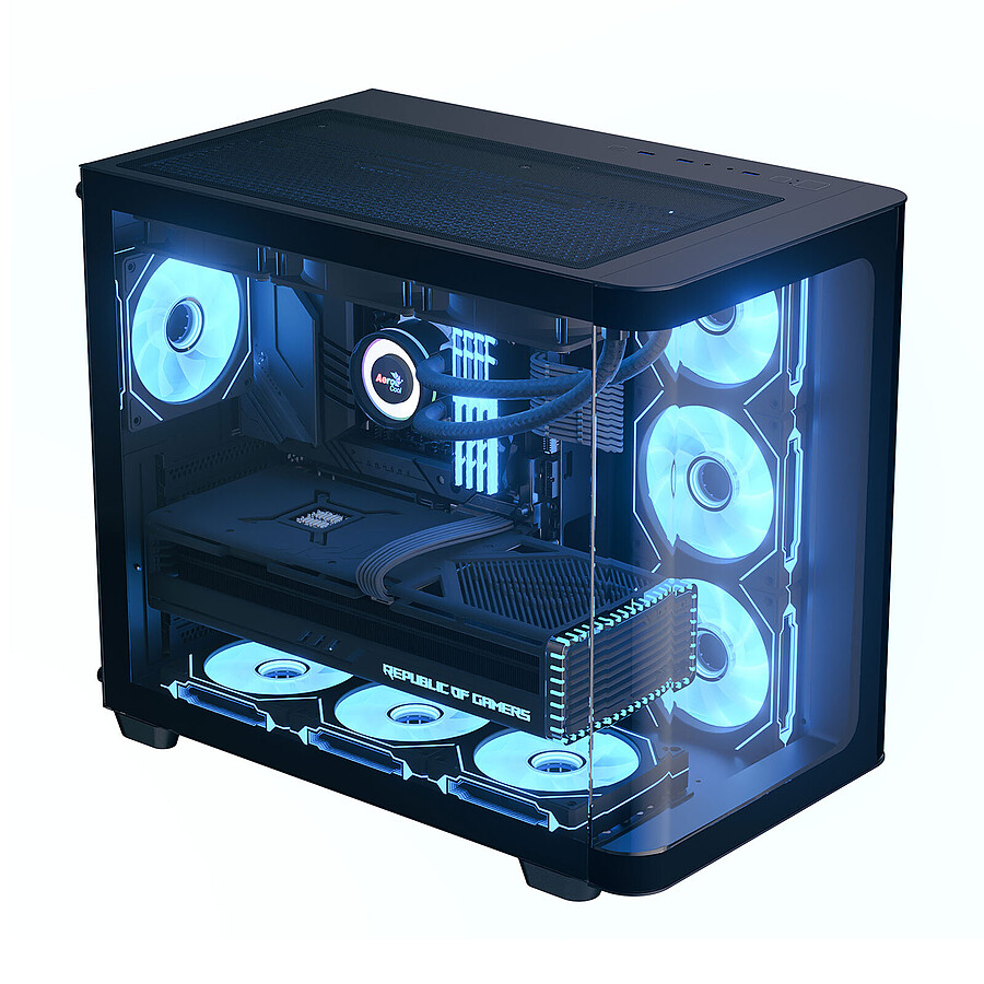 AeroCool P500C - Noir - Boîtier PC AeroCool sur Materiel.net