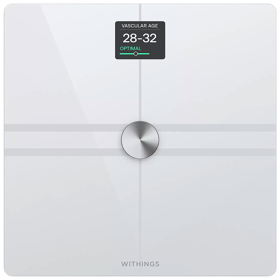 Withings Body Comp - Blanc - Balance connectée Withings sur Materiel.net