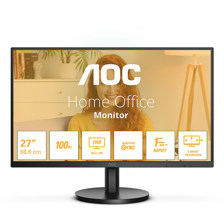AOC 27B3HMA2 - Écran PC AOC sur Materiel.net | OOP